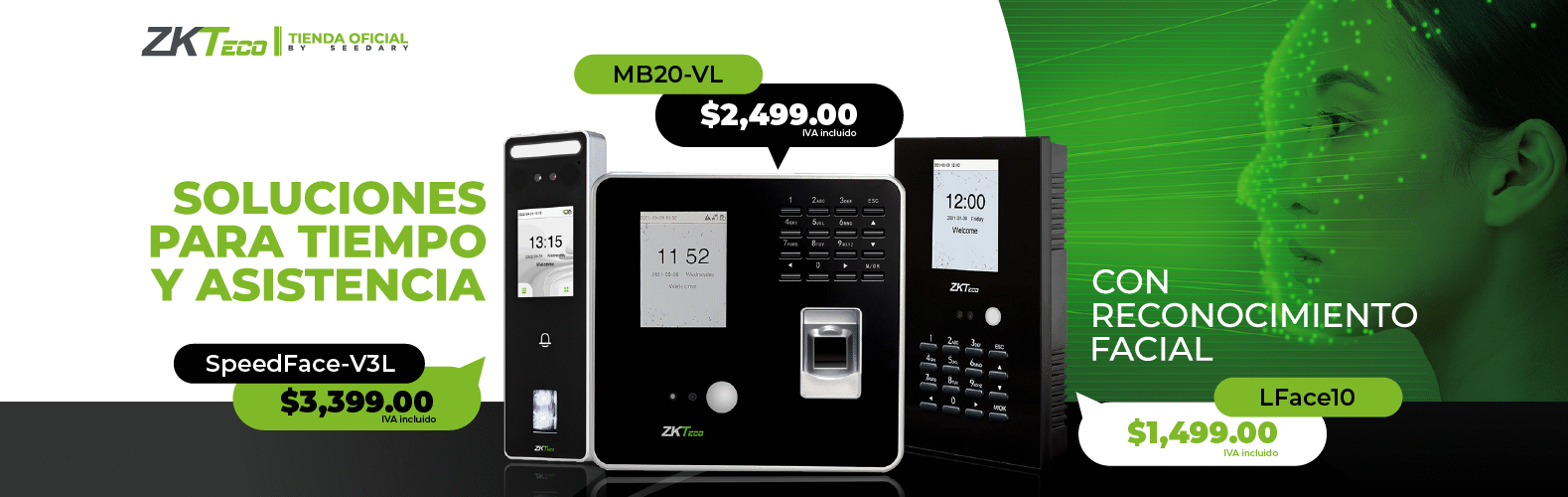 ZKTeco Tienda Oficial - ZKTeco Tienda Oficial